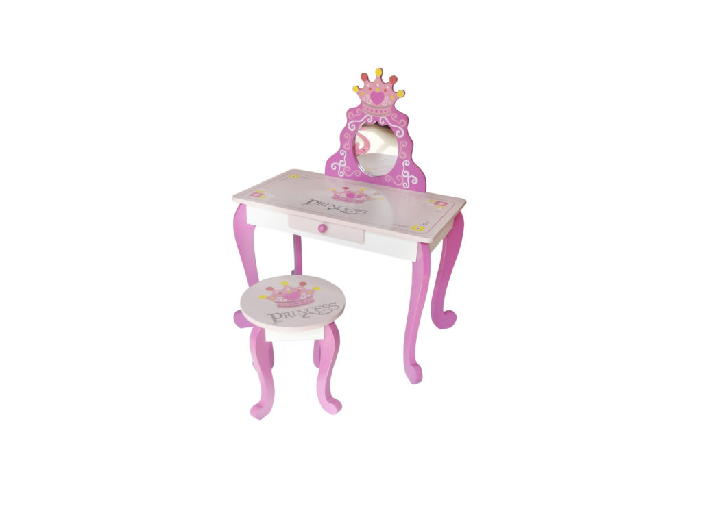Princess Dressing Table & Stool – Kiddi Style (EU)